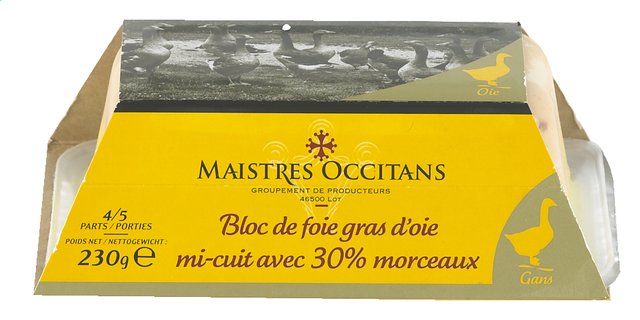 Foie gras oie 230g - Solucious