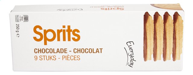Sprits choco zandkoekje 250g - Solucious