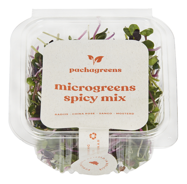 Microgroenten spicy mix 45g - Solucious