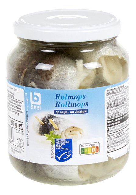 Rolmops op azijn MSC 660g - Solucious