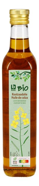 Koolzaadolie BIO 500ml - Solucious