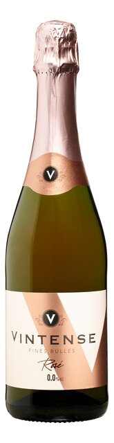 Vintense fines bulles rosé 0% - Solucious