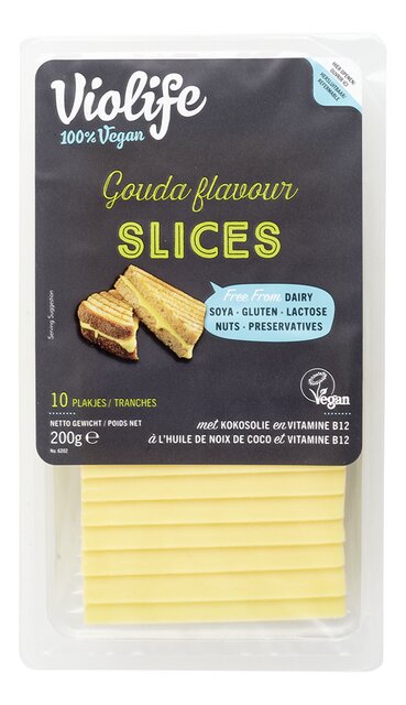 Gouda tranches 200g - Solucious