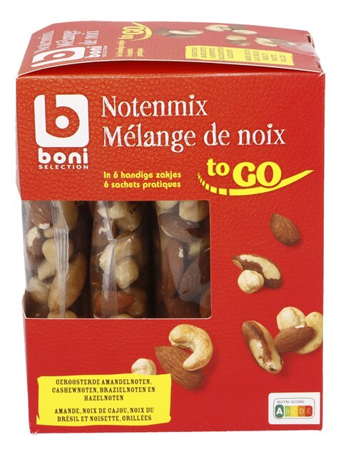 Mix de noix To Go 50gx6 - Solucious