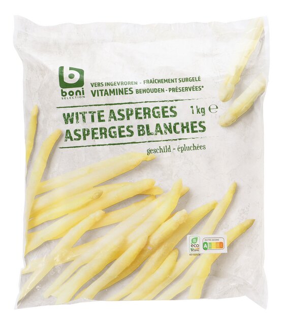 Witte asperges heel/gesch. 1kg - Solucious