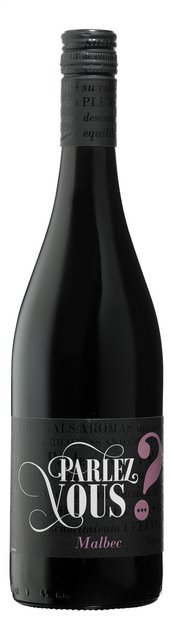 Parlez-vous? Malbec rouge 75cl - Solucious