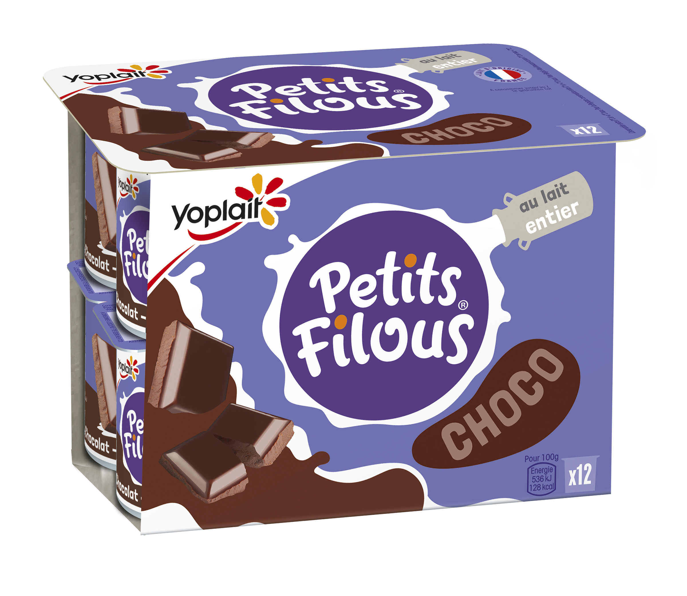 Petits Filous chocolade 50gx12 - Solucious