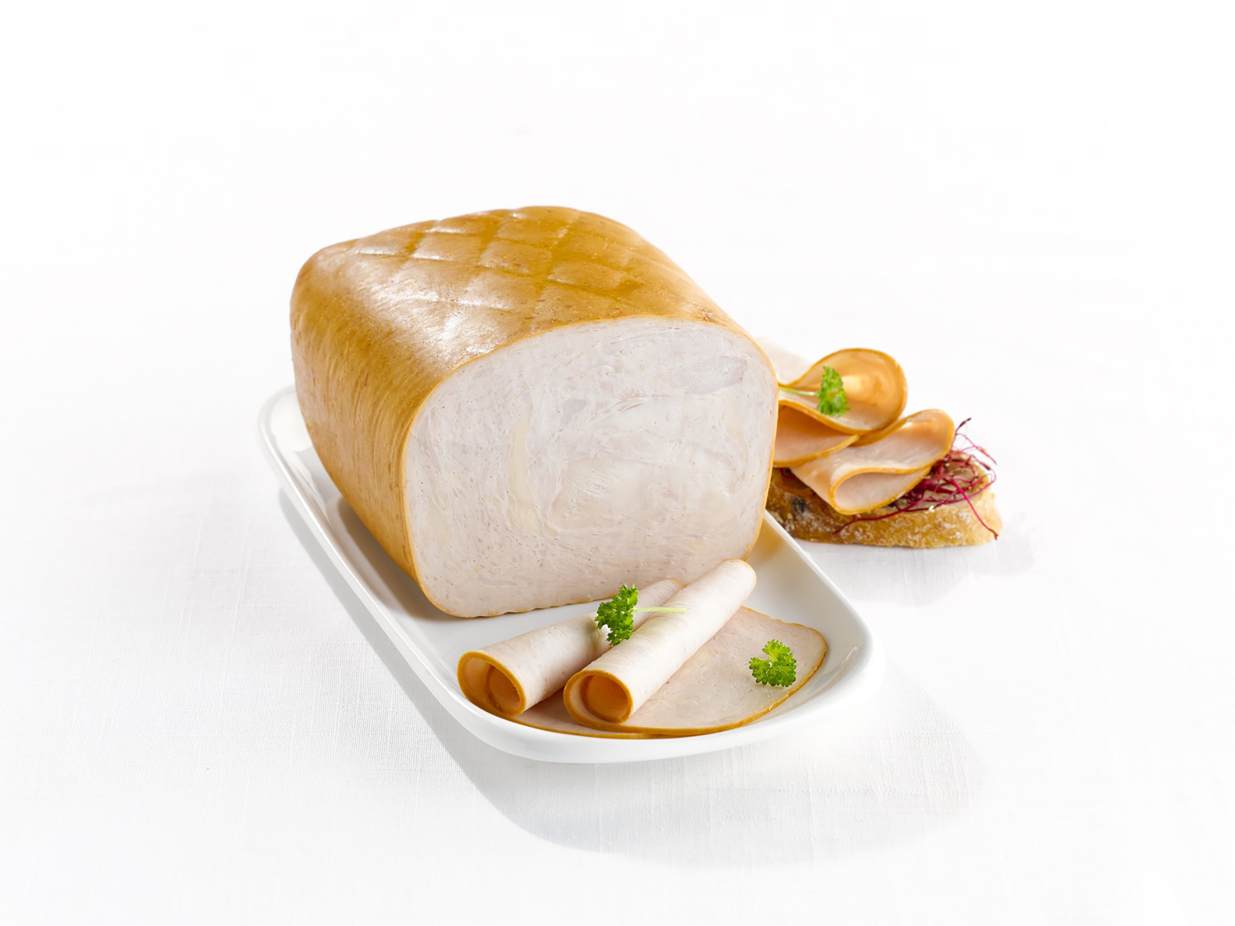 Kippenwit gerookt blok ±1,6kg - Solucious