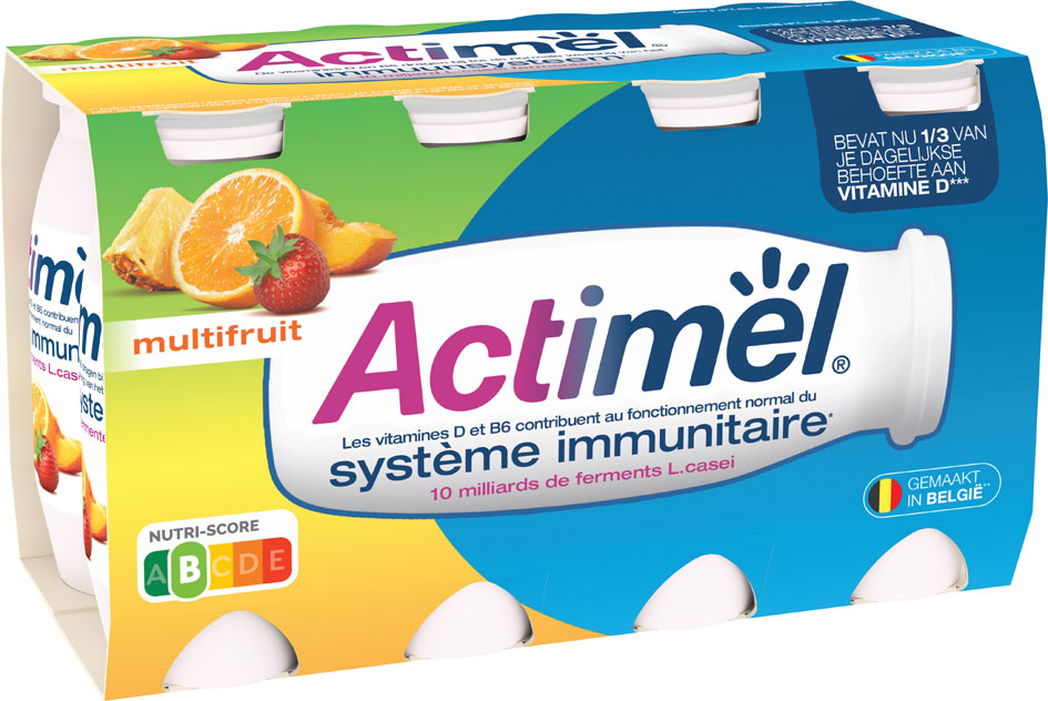 Actimel multifruit 100gx8 - Solucious