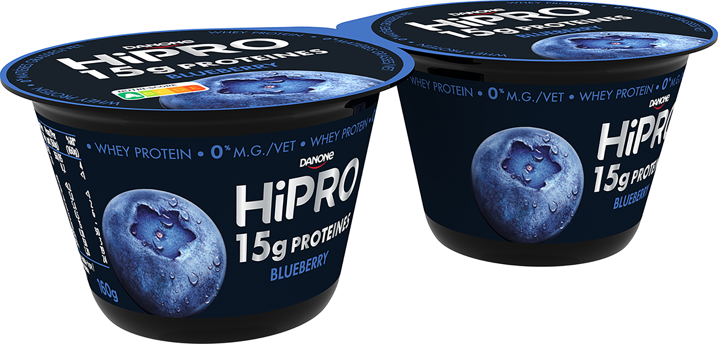 HiPRO yaourt vanille 160gx2 - Solucious