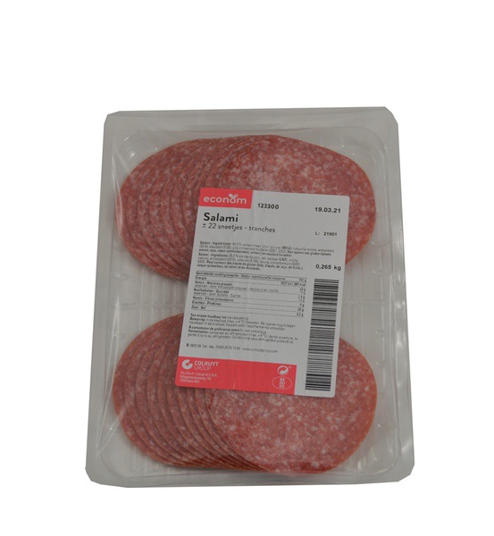 Salami ±22 tranches ±250g - Solucious