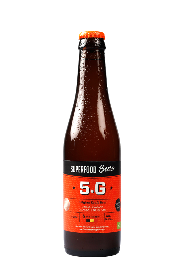 Bier 5.G Ginger BIO SG 33cl - Solucious