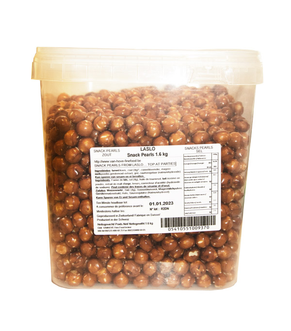 Snack pearls met zout 1,6kg - Solucious