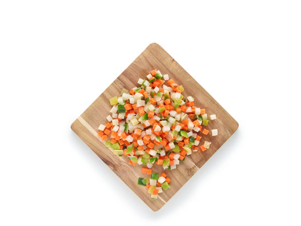 Groentenmix brunoise 3s.2,5kg - Solucious