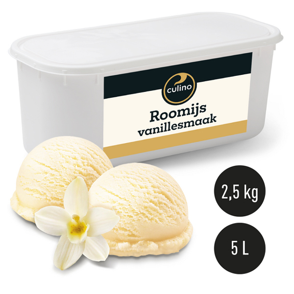 Roomijs vanille 5l - Solucious