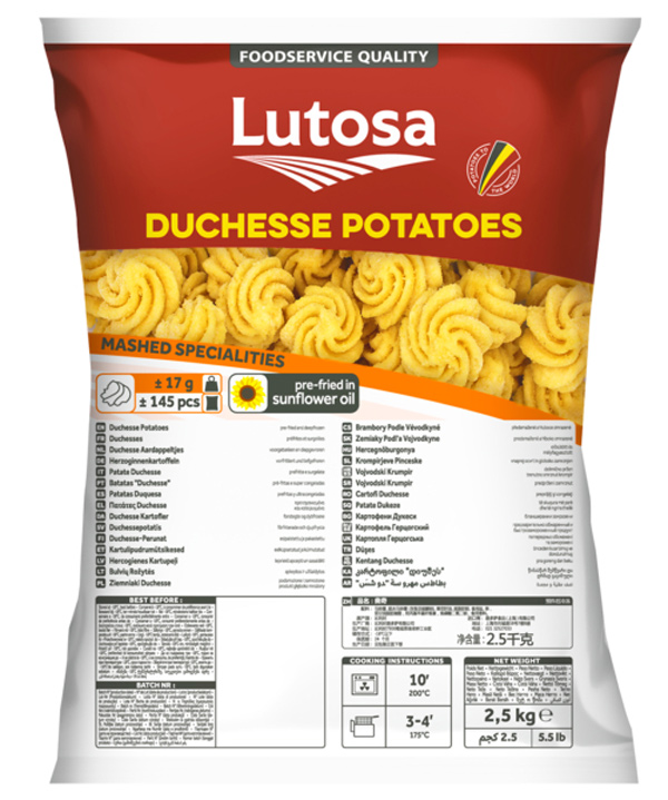 Pommes Duchesses voorge. 2,5kg - Solucious