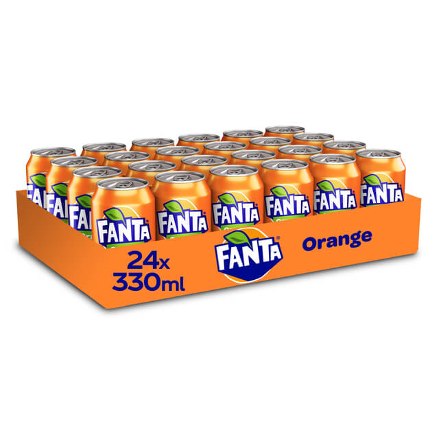 Fanta orange 33cl - Solucious