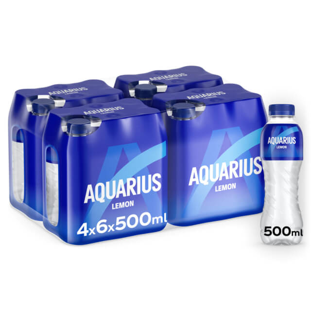 Aquarius lemon PET 50cl - Solucious